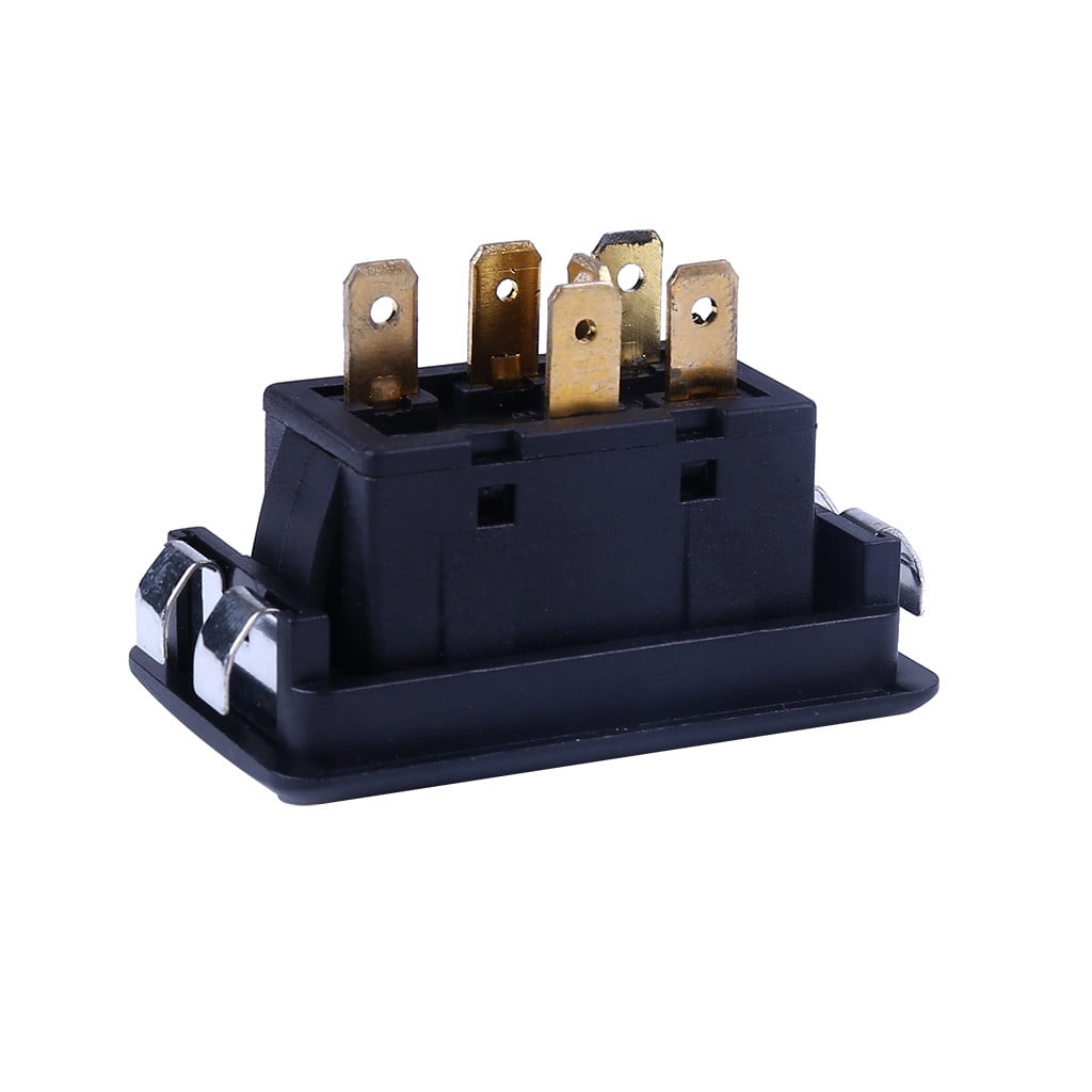 Lixmnse Universal 6Pin 12-24V Car Electric Window Master Switch with ...