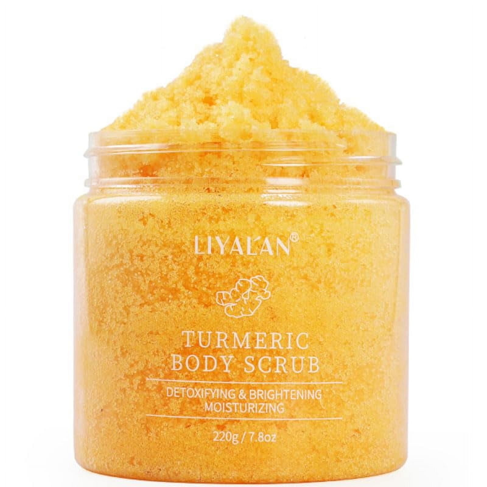 Liyalan Turmeric Body Scrub SAF21 Moisturizing and Exfoliating Body ...