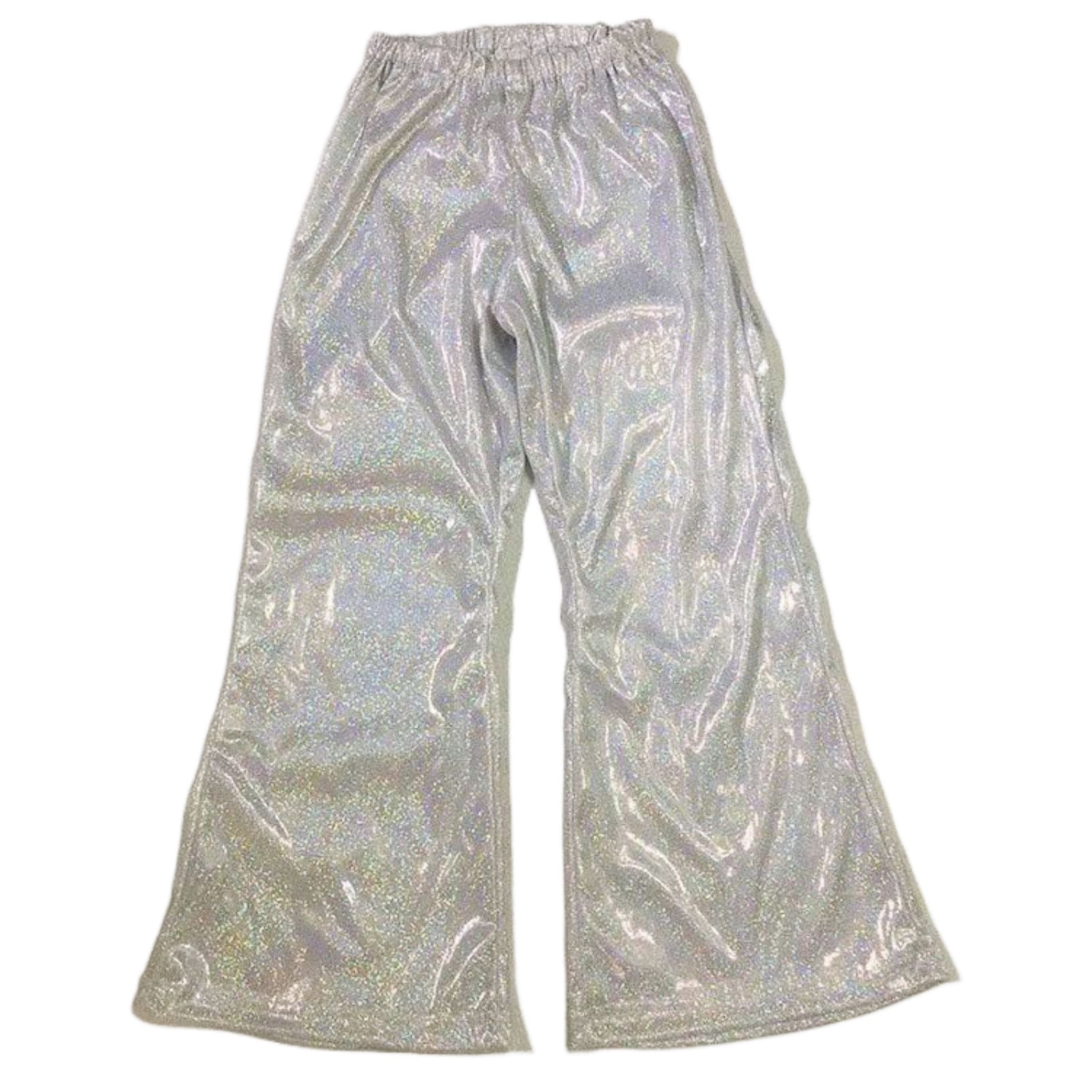 Liyamei Girls Glitter Bottom Pants Stage Performance Tail Yoga Practice ...