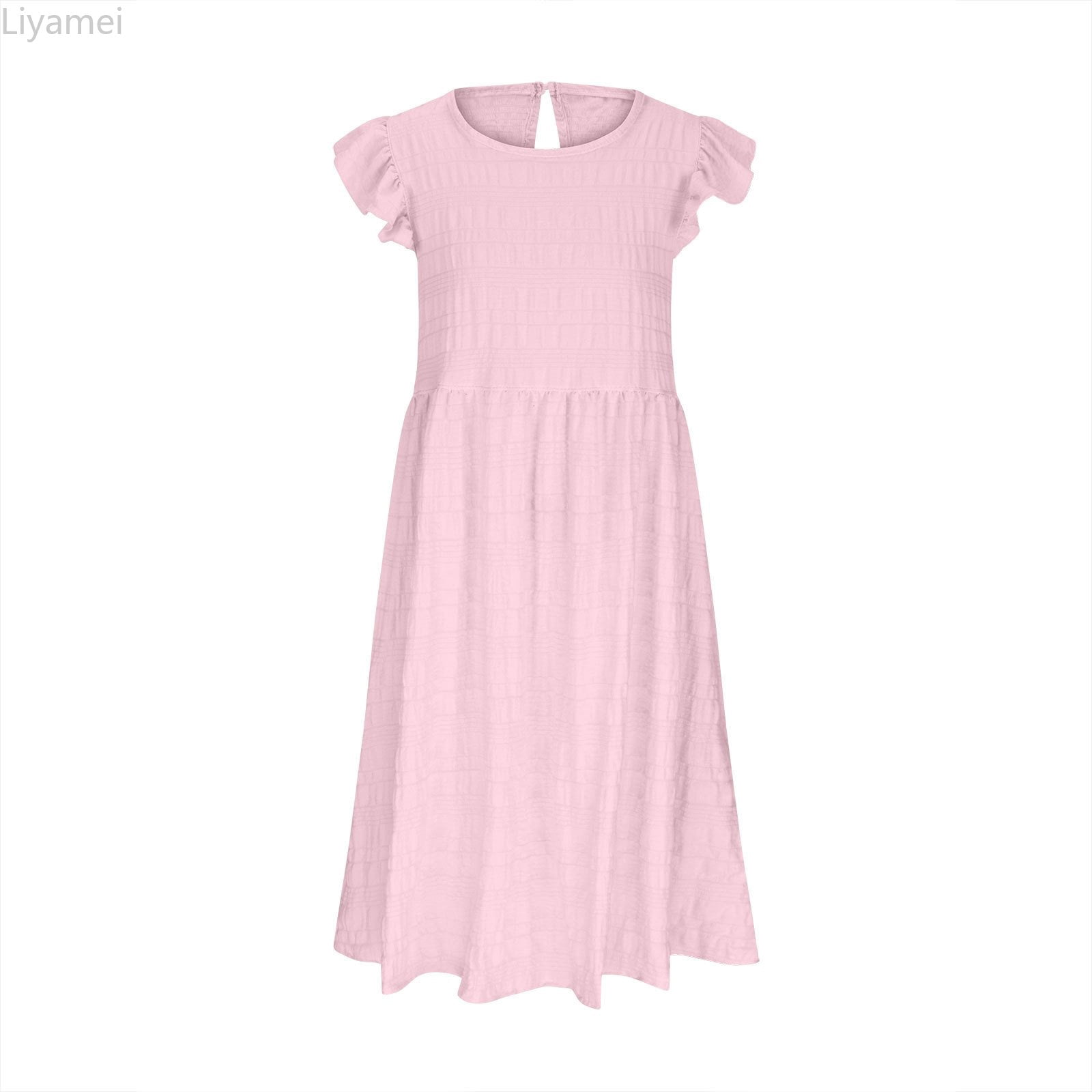 Liyamei Girls Summer Dresses For Everyday And Outdoor Casual Wear ...