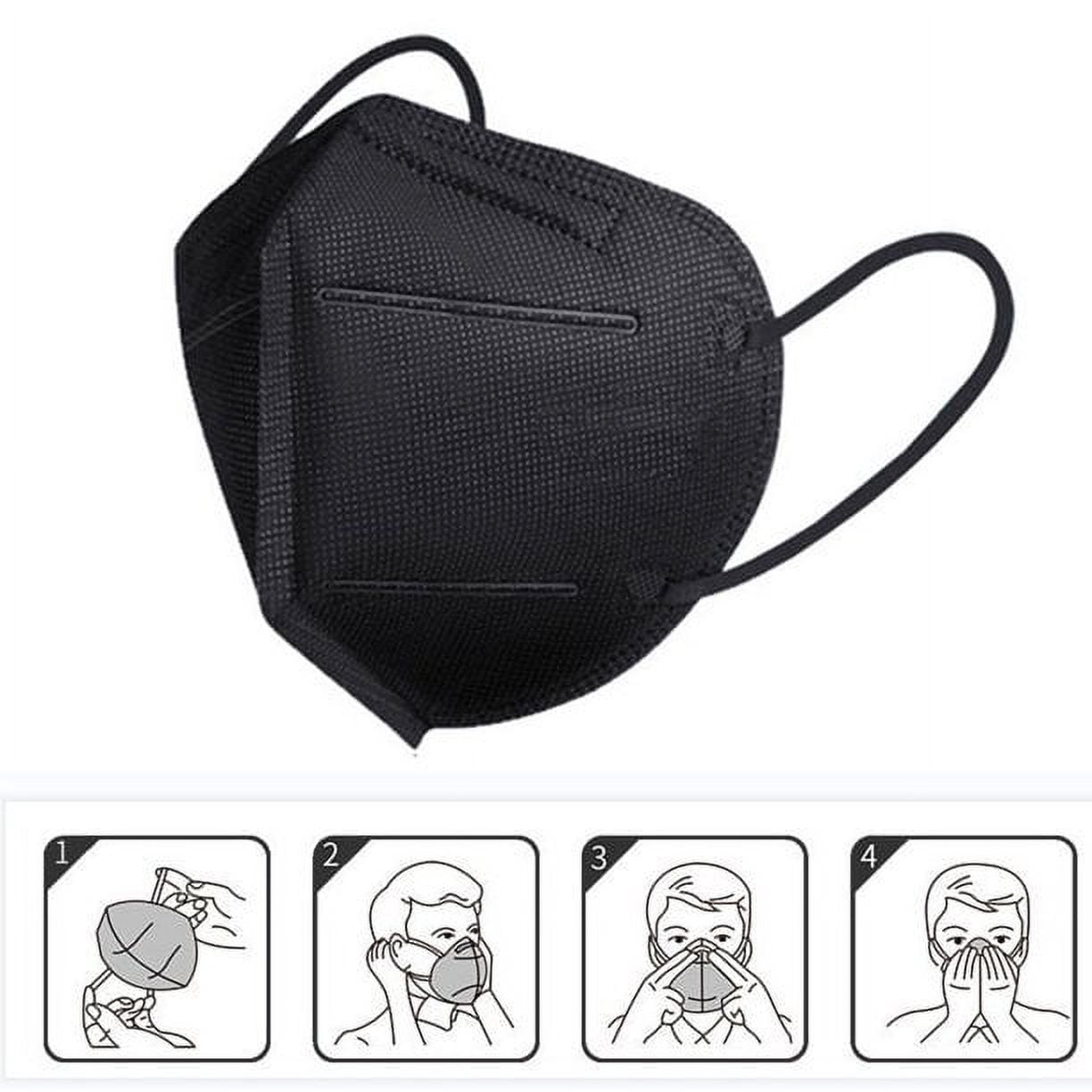 Liyucwill 10PCS Adult Unisex 5 Ply Breathable Comfortable Protective ...