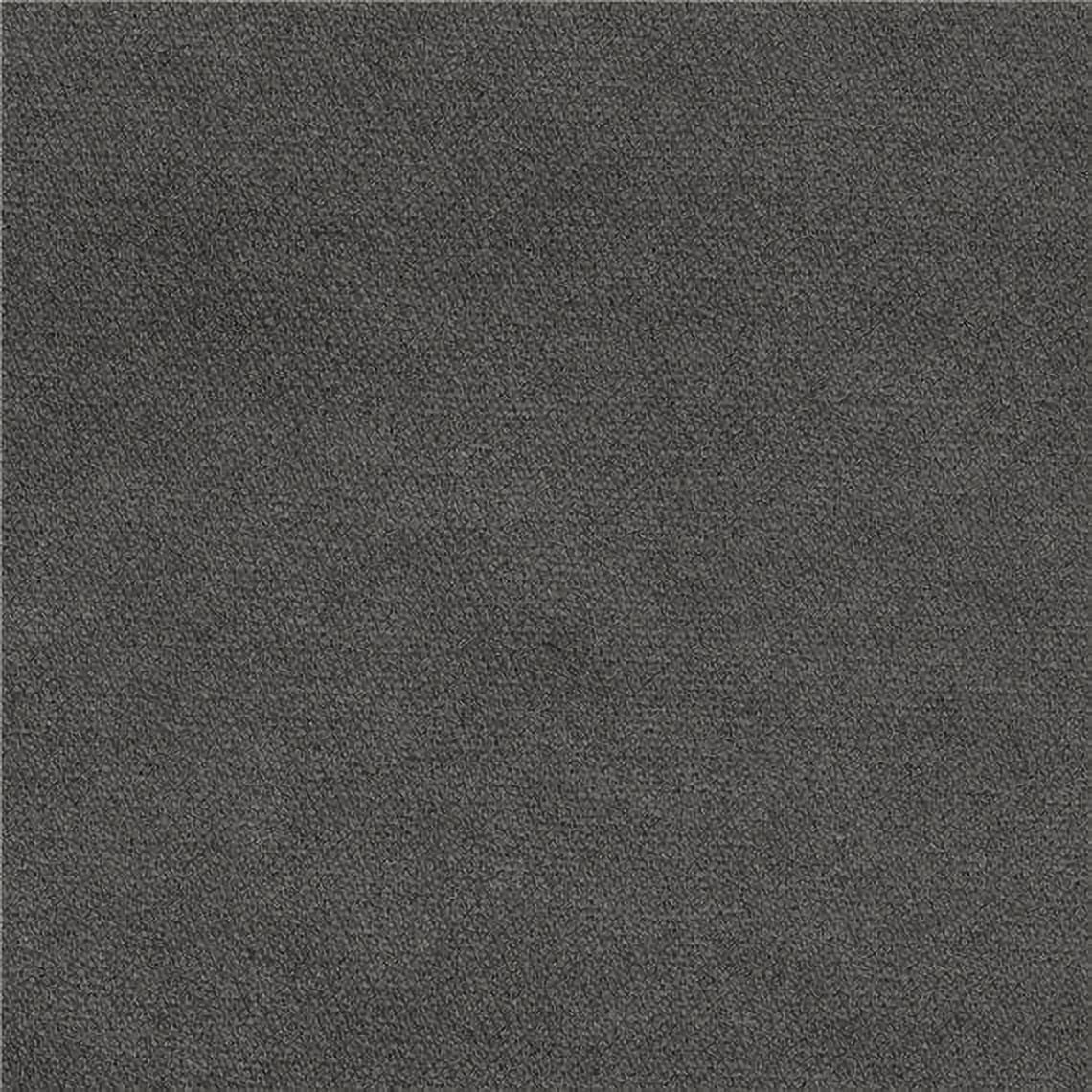 Liz Jordan-Hill Charcoal Velvet Stain Resistant Upholstery Fabric by ...