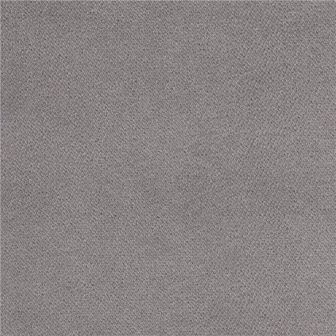 Liz Jordan-Hill Light Gray Velvet Stain Resistant Upholstery Fabric by ...