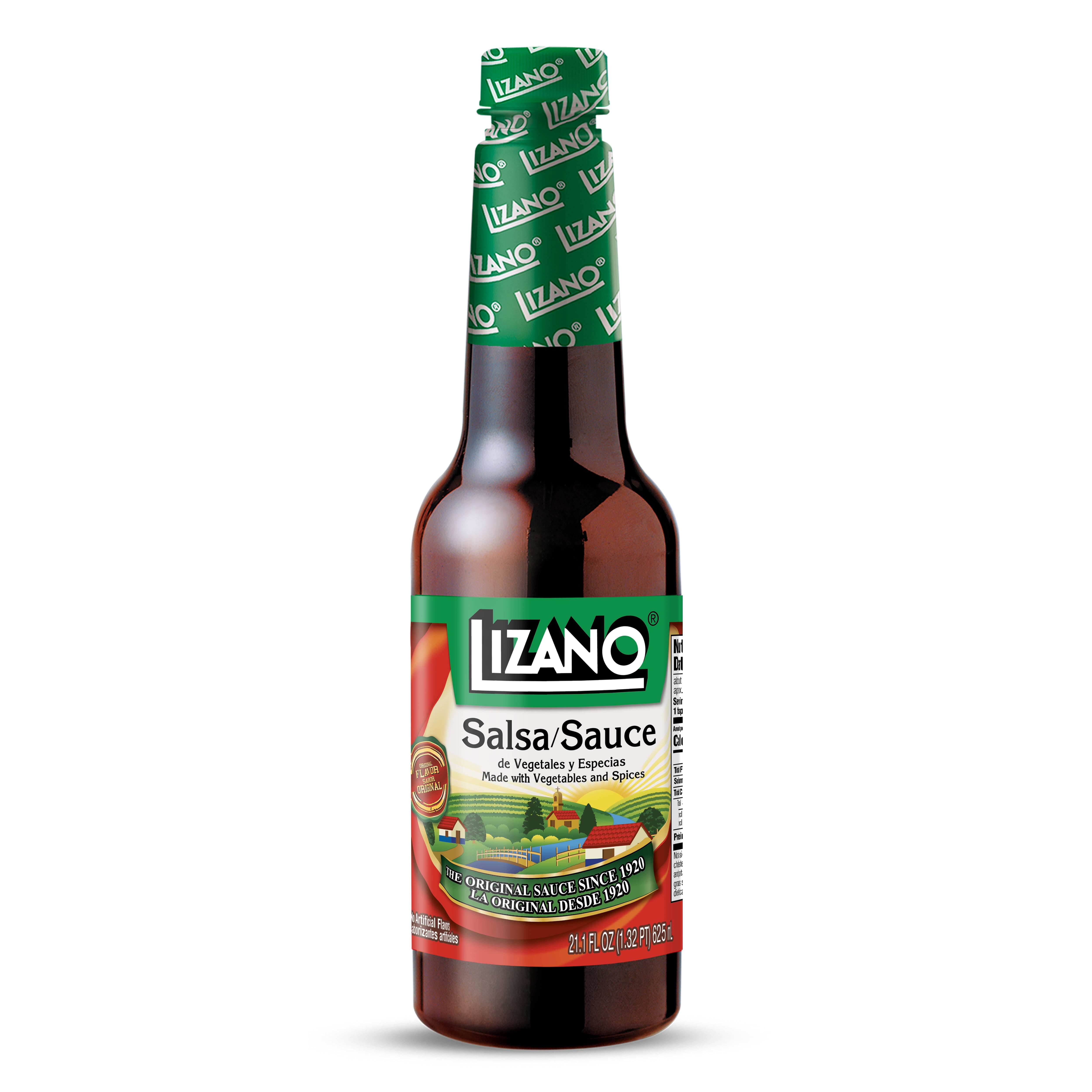 Lizano Sauce Original Flavor, Made with Vegetables and Spices, 21.1 fl ...