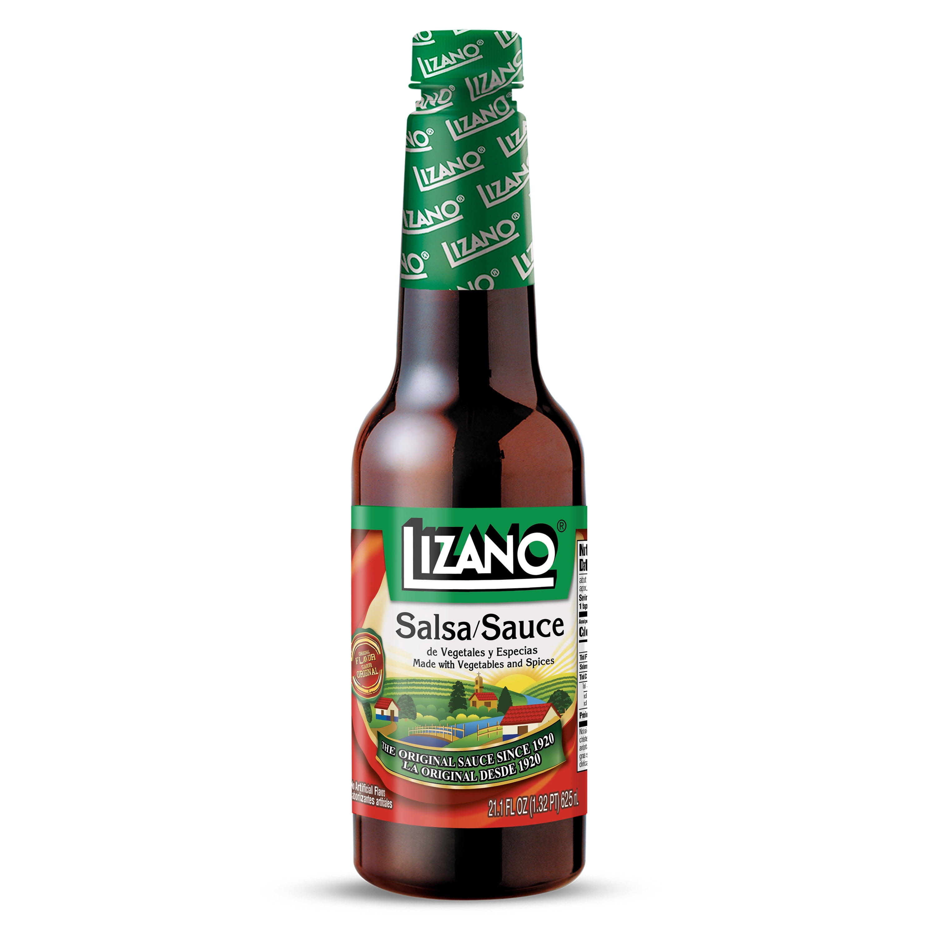 Lizano Original Flavor Sauce, Vegetable & Spices Marinade, 21.1 fl oz ...