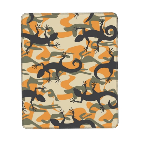 Lizard Camouflage Camo Gaming Mouse Pad 8.3 x 10.3 in Rectangle ...