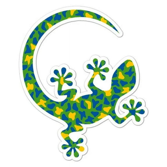 Lizard Gecko Anole Sticker Indoor Outdoor Phone Decal Water Bottle ...