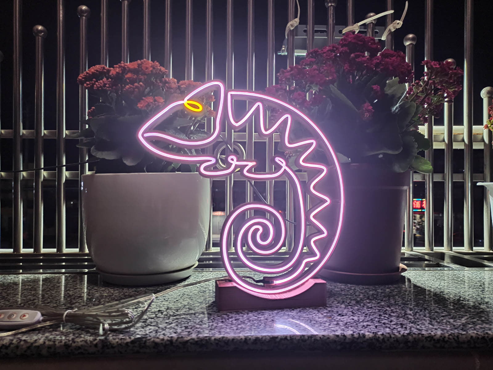 Lizard Led Neon Sign, Lizard Ornaments, Wall Art, Chameleon Led Light ...