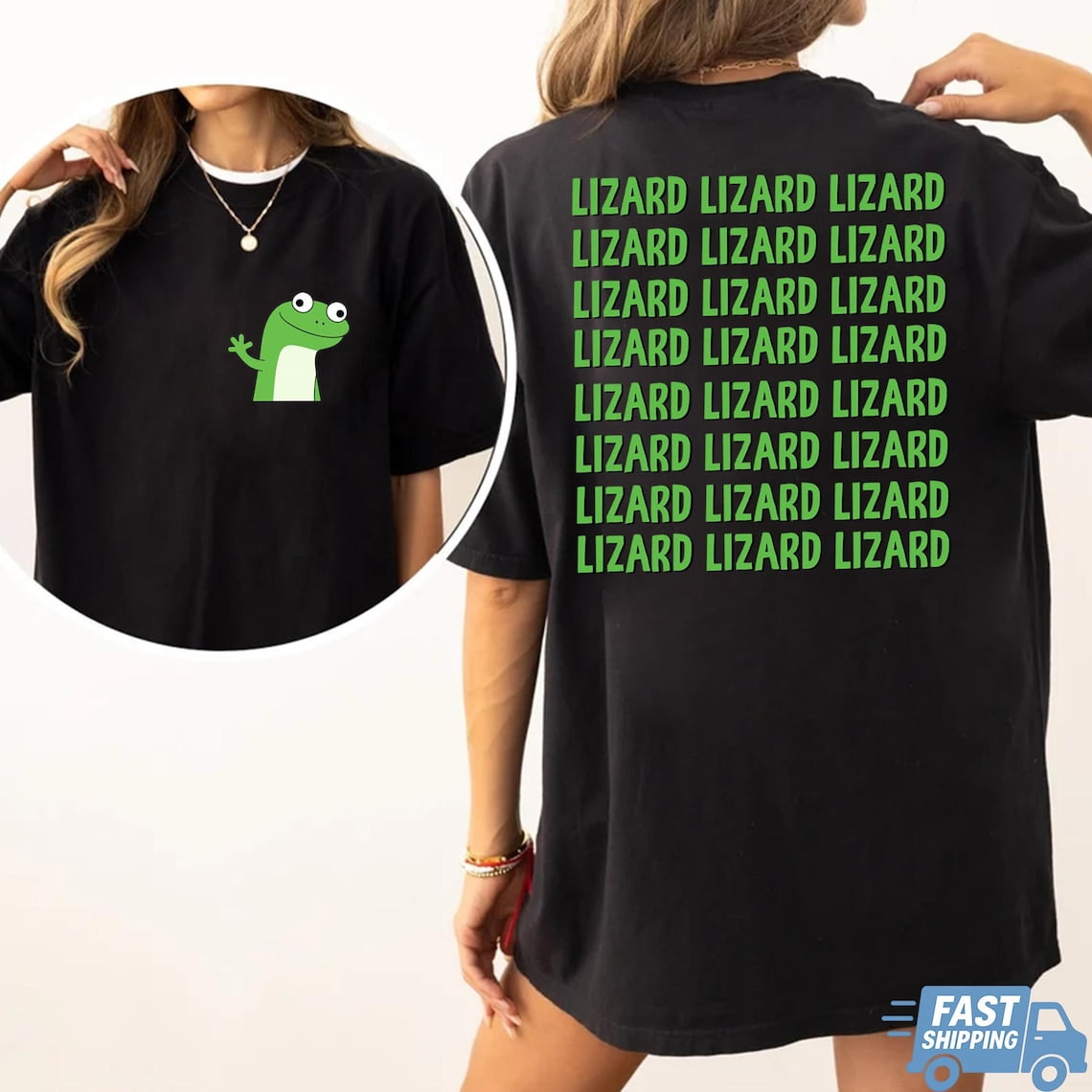 Lizard Lizard Lizard Meme Shirt, Tiktok Viral Meme Lizard Shirt, Lizard Button Meme Shirt for ...