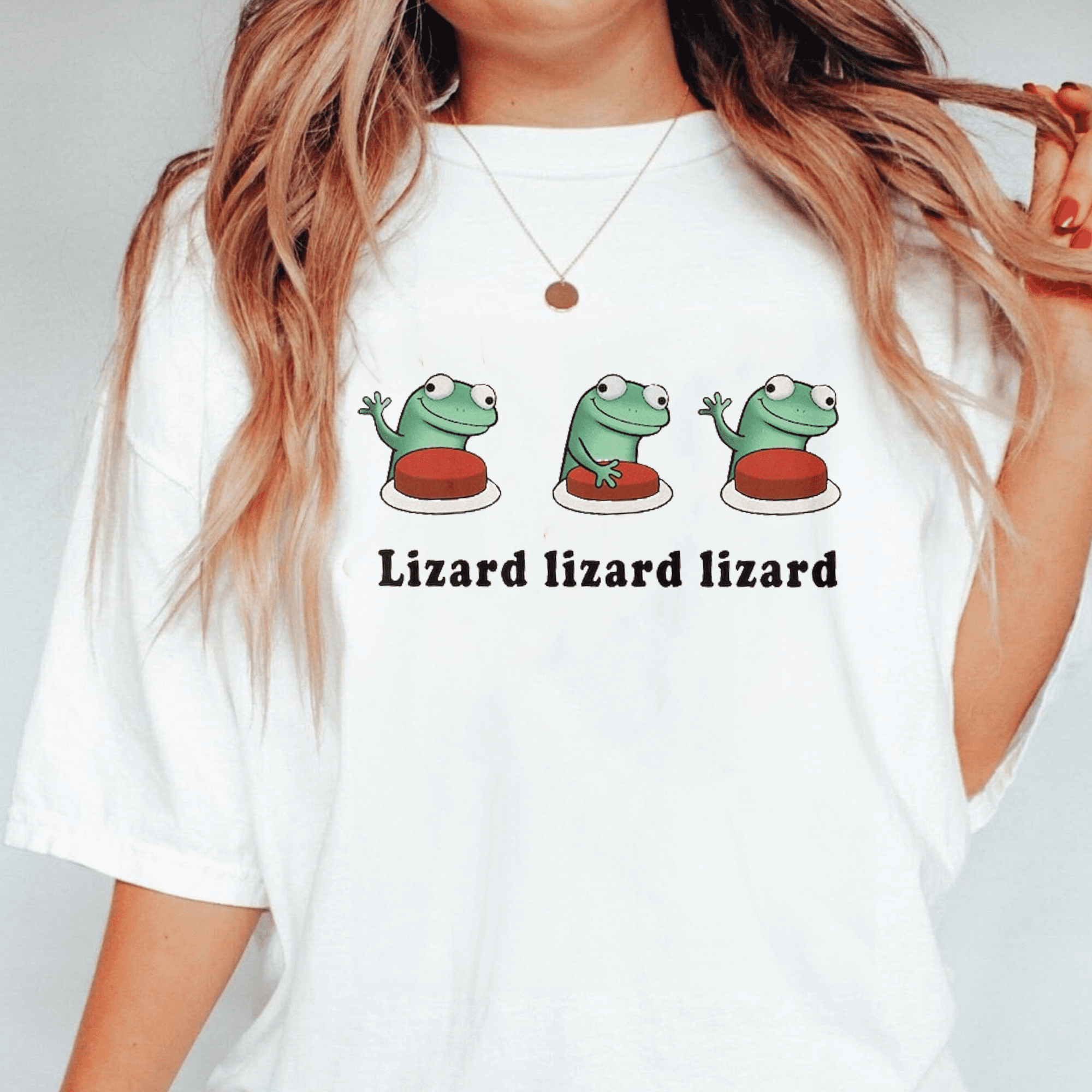 Lizard Lizard Lizard Meme Shirt, Tiktok Viral Meme Lizard Shirt, Lizard ...
