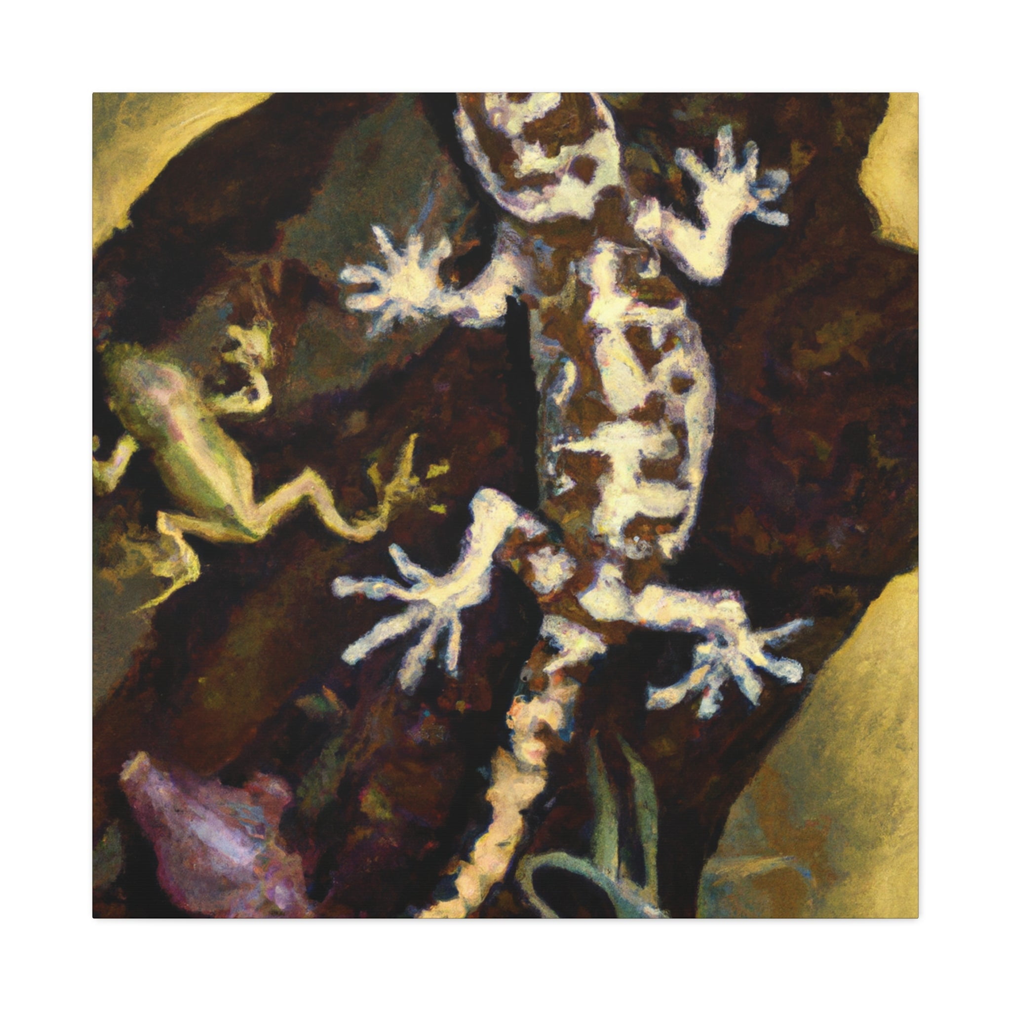Lizard Neoclassicism. - Canvas - Walmart.com
