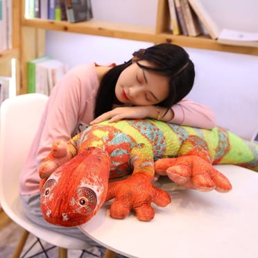 Real Planet™ Green Gecko Stuffed Animal - 23" Long Lizard Stuffed ...