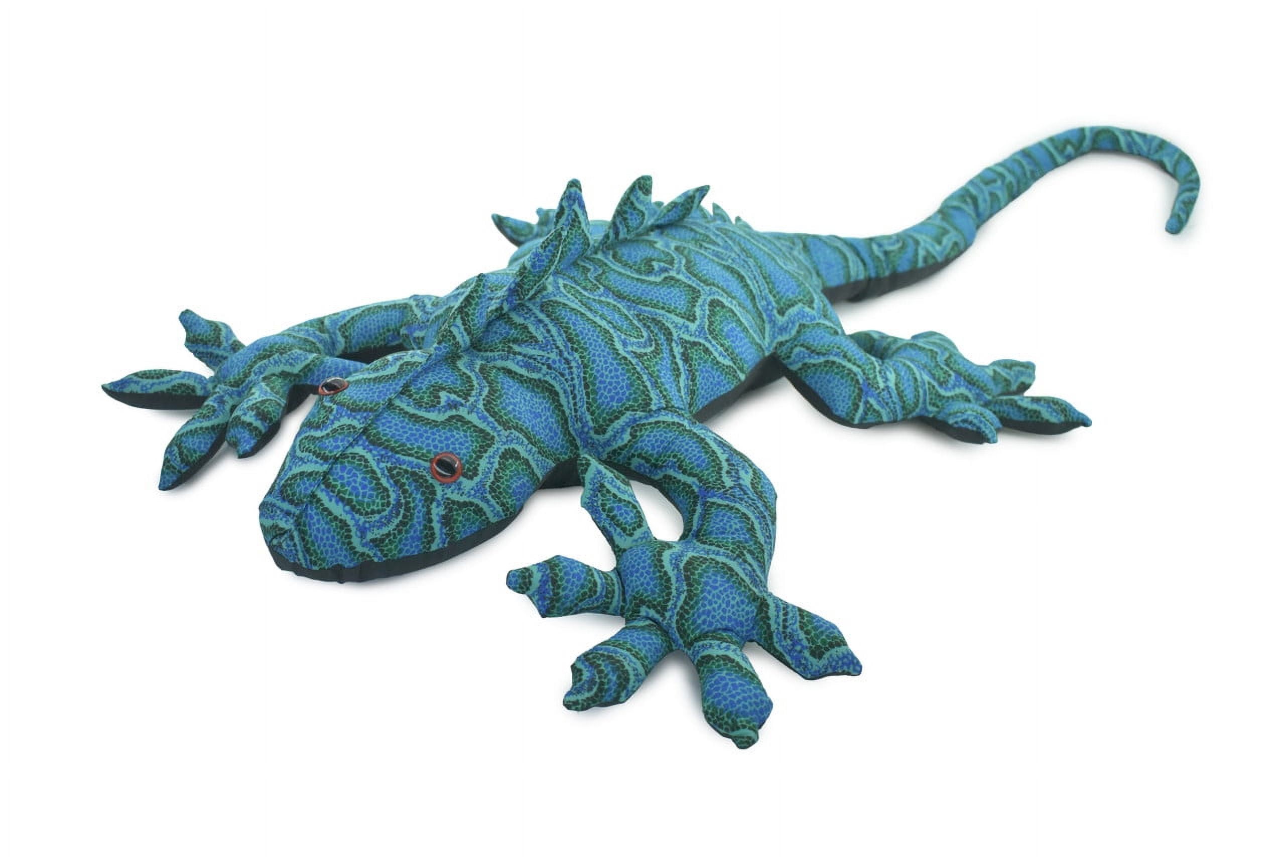 Lizard, Reptiles, Iguana, Blue, Herbivorous lizards, Hand Made in ...