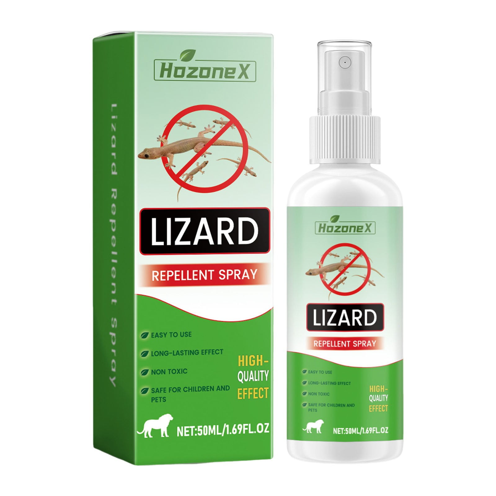Lizard Shoo Spray - Plant-Based Lizard Repellent for Outdoors & Home ...