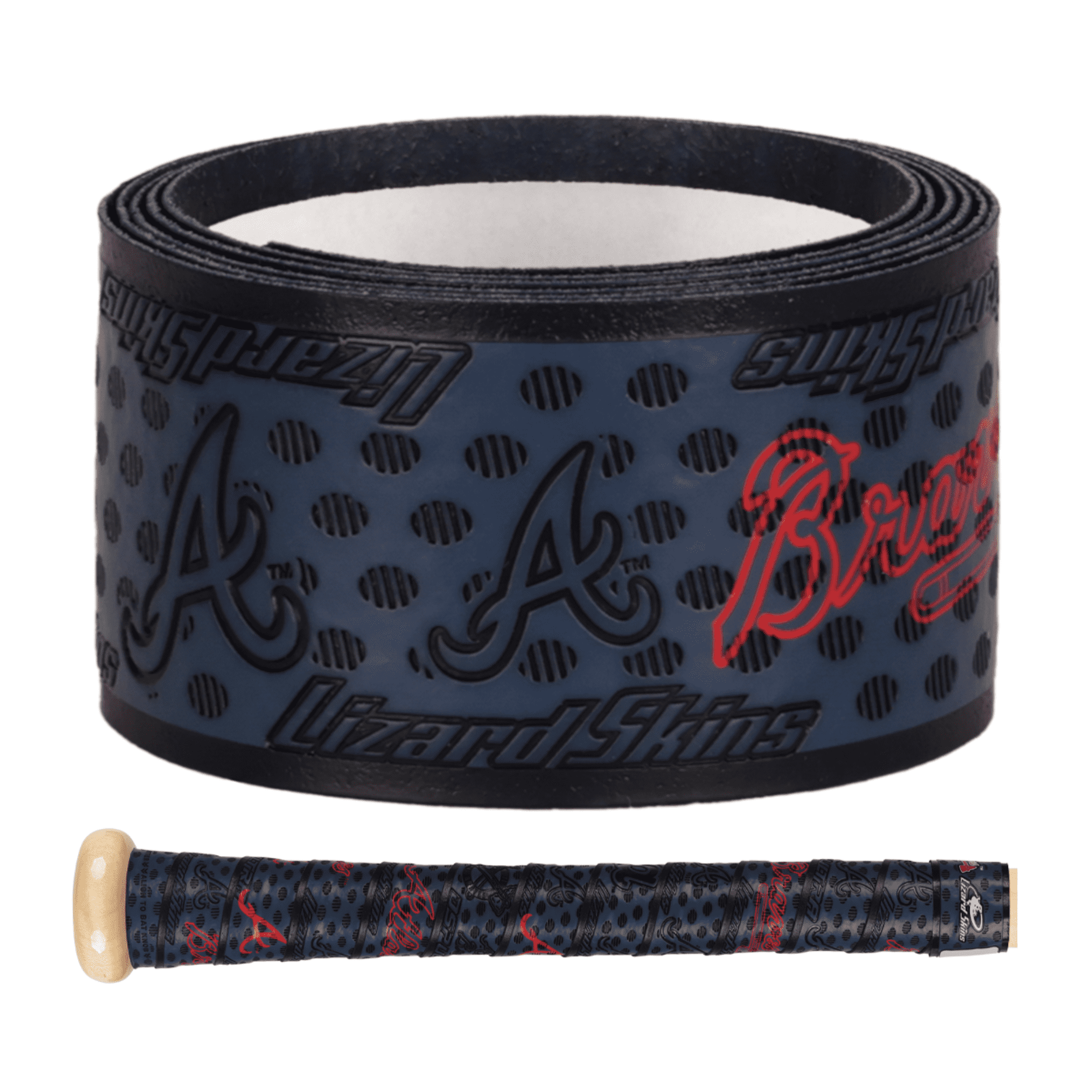 Lizard Skins DSP Ultra MLB Bat Grip Tape: 1.1 mm thick (Atlanta Braves ...