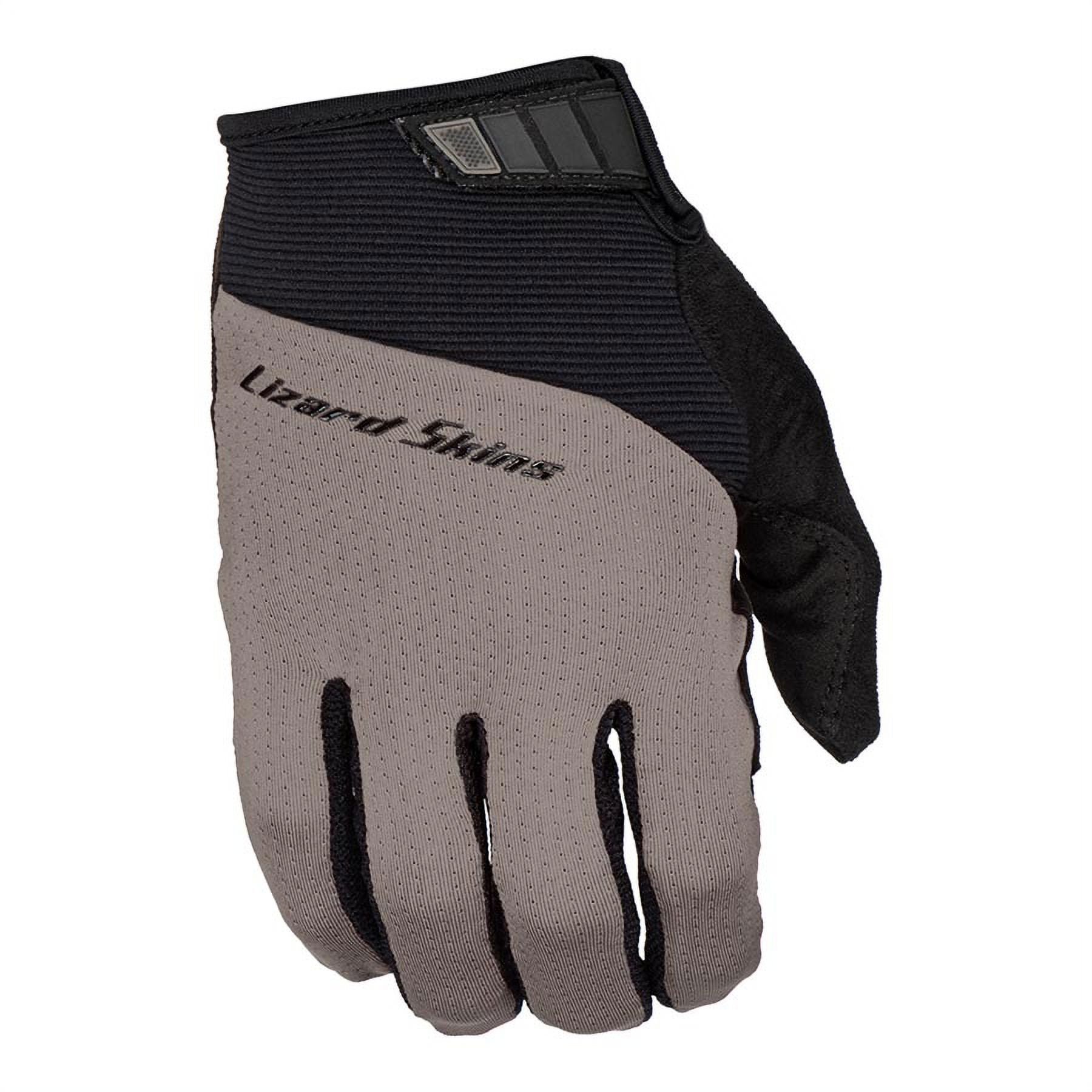 Lizard Skins Monitor Traverse, Full Finger Gloves, Titanium Grey, XS ...