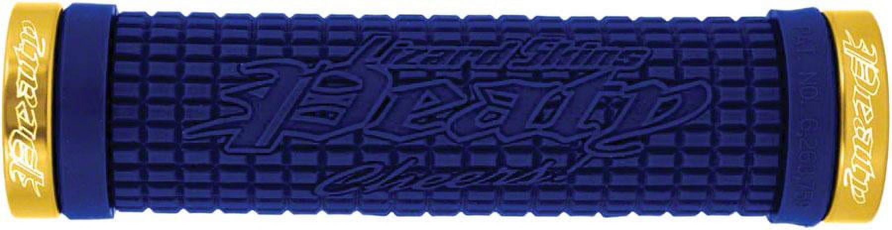 Lizard Skins Peaty Lock On Grips Lizard Lock-on Peaty Bu+gldclmp ...