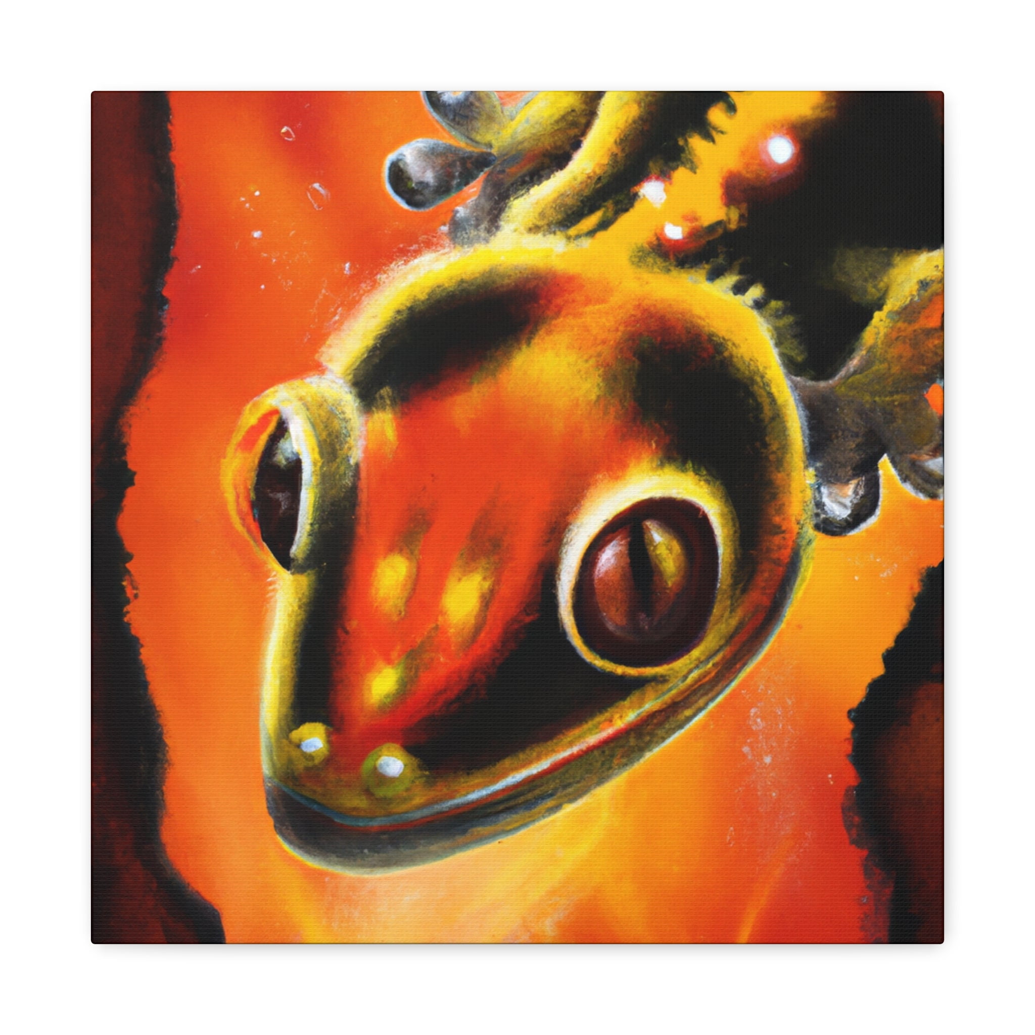 Lizard in Celestia - Canvas - Walmart.com