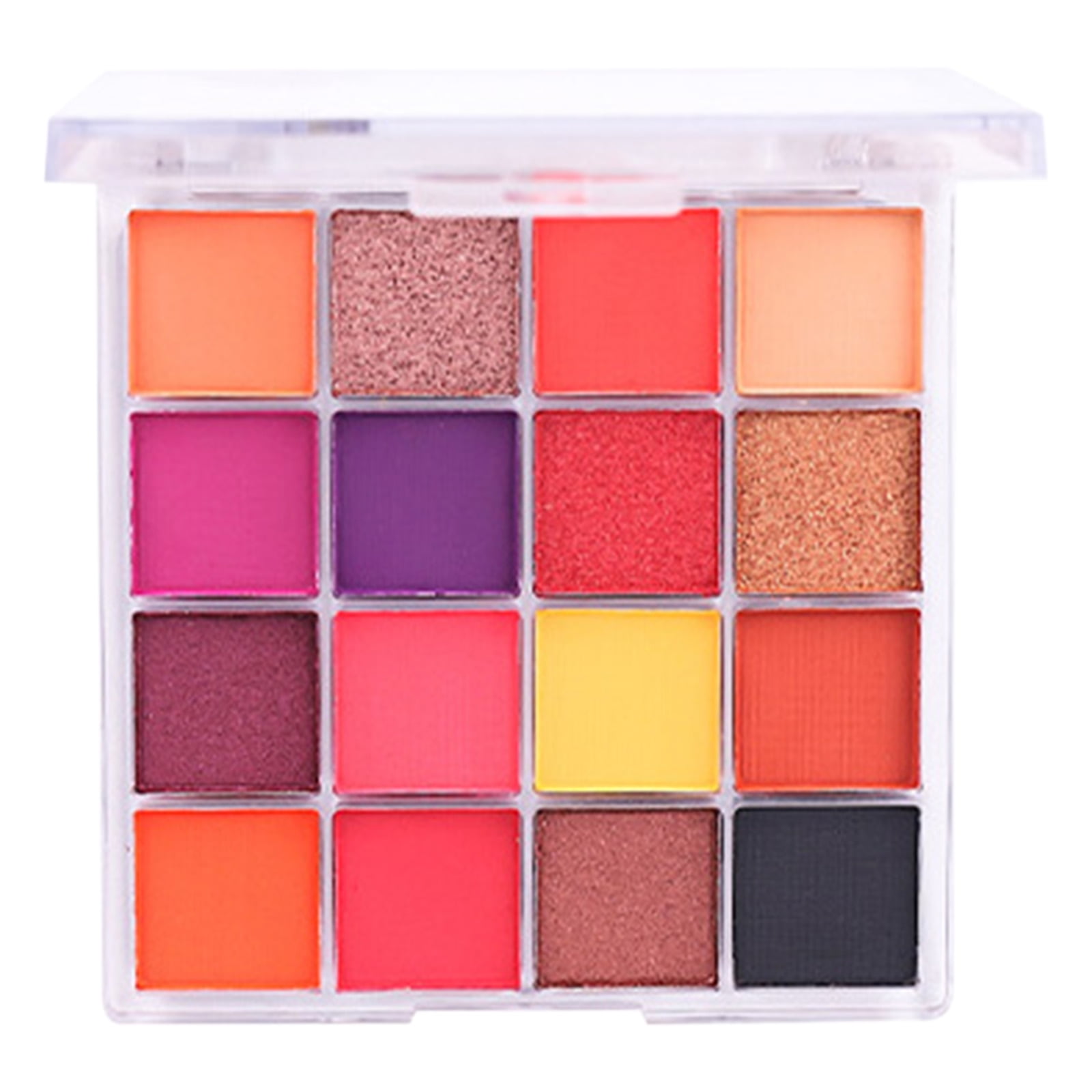 Lizheee 16 Color Eyeshadow Pearly Mashed Potatoes Beginner Eyeshadow ...