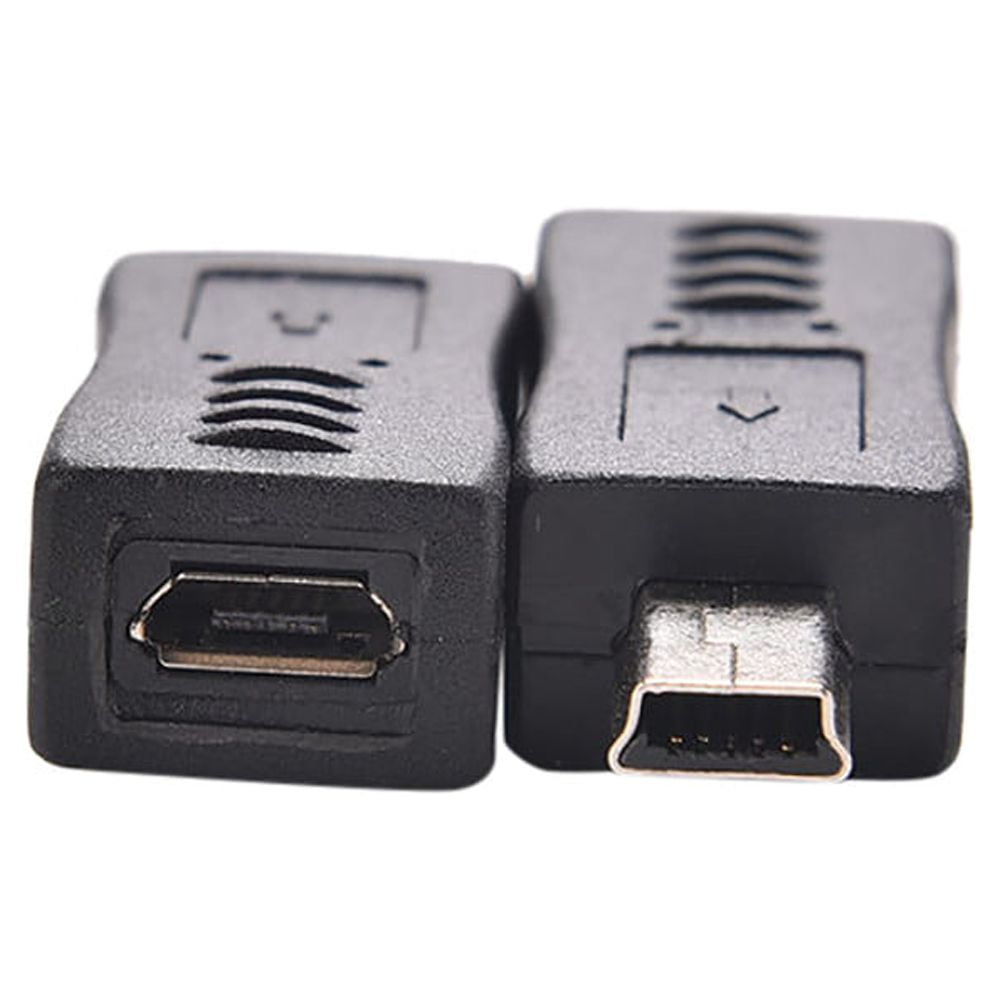 Lizheee 2pcs Micro USB Female to Mini USB Male Adapter Charger ... Lizheee 2pcs Micro USB Female to Mini USB Male Adapter Charger ...