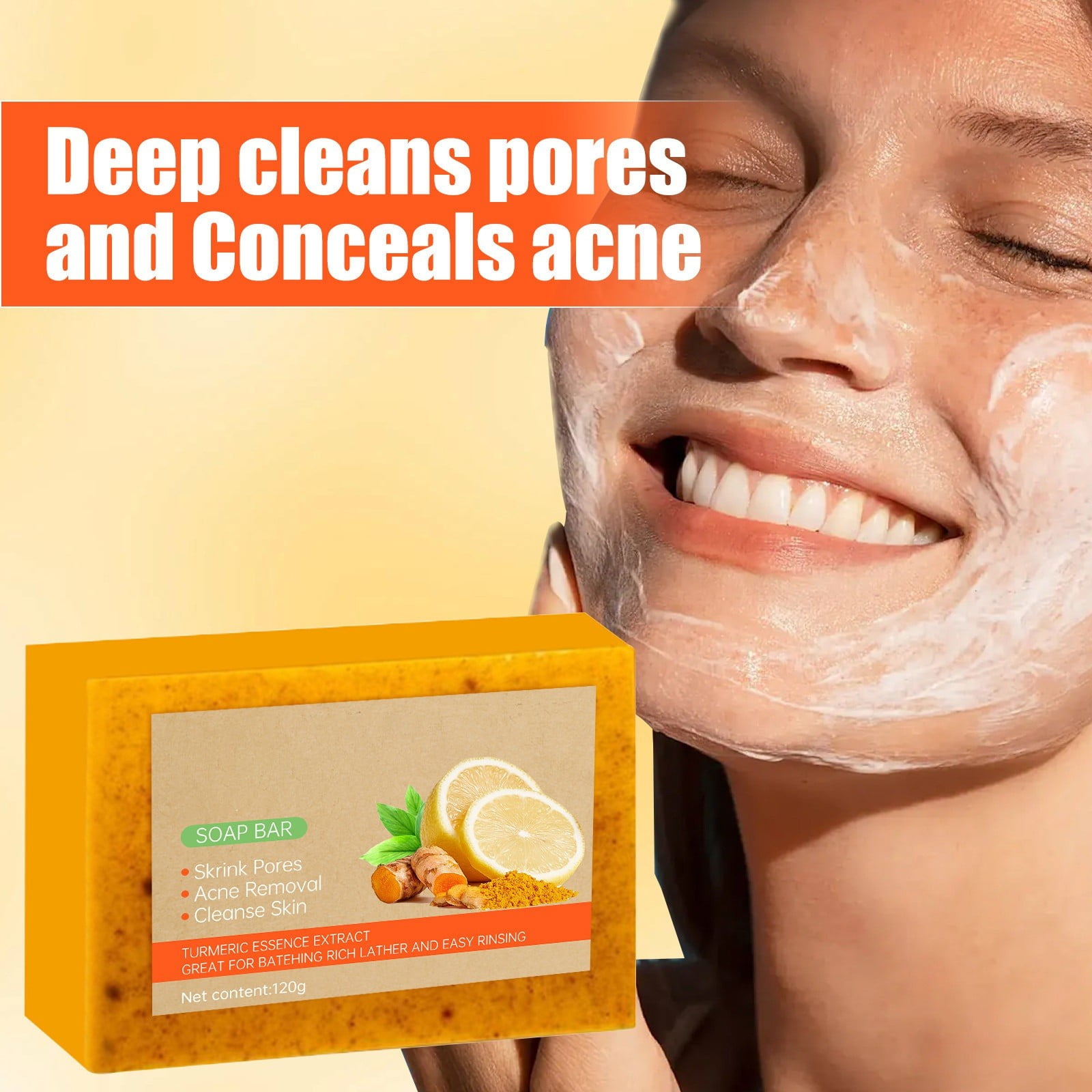 Lizheee Bath Soap Erase Your Face New Baby Face Wash Whipped Soap Spa ...