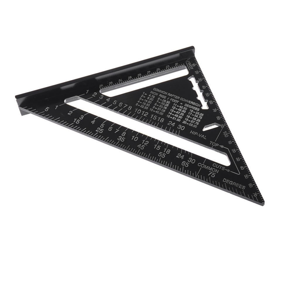 Lizheee Level B Readers 7 Inch Measuring Ruler Roofing Rafter Carpentry ... Lizheee Level B Readers 7 Inch Measuring Ruler Roofing Rafter Carpentry ...