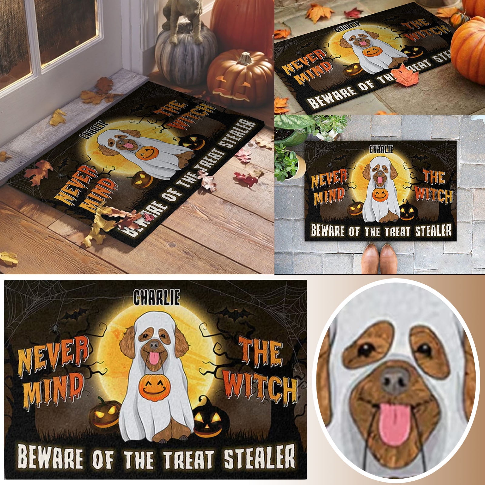 Lizheee Monkey Throw Blanket Tongue Dog Floor Mat Fun And Functional ...