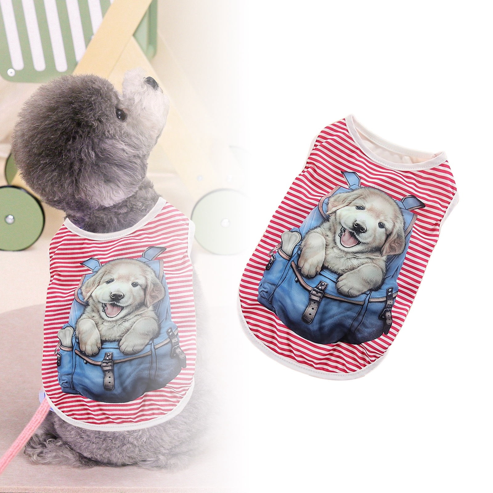 Lizheee Pet Clothes Hangers And Rack Trendy And Practical Pet Vest A ...