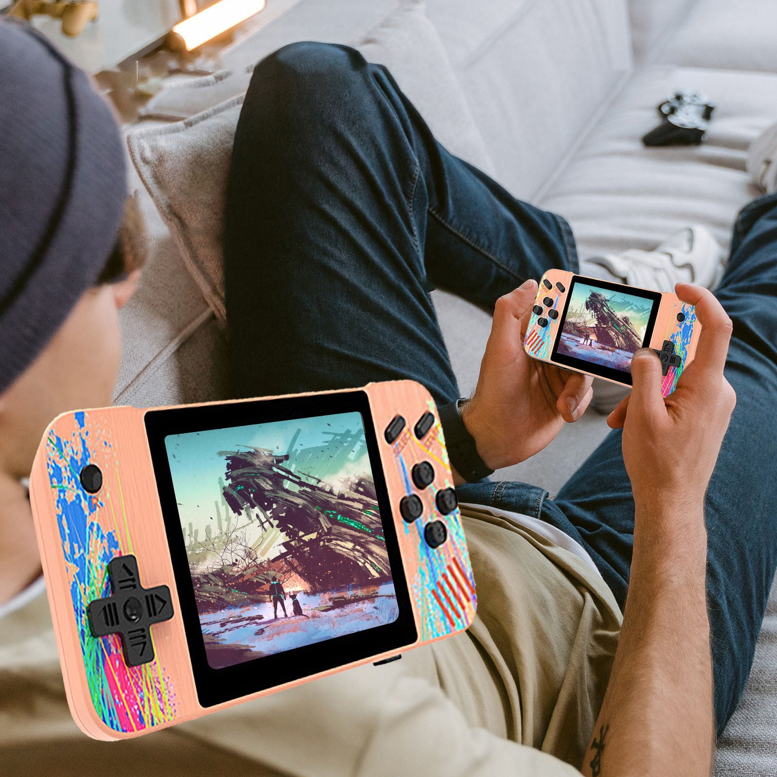 Lizheee Ps5 Storage Expansion Portable Children's Handheld Game Console ...