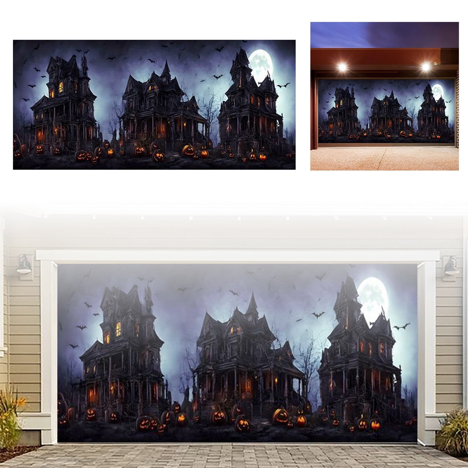 Lizheee Scare Up Some This With Our Garage Banner: A Must Have For Any ... Lizheee Scare Up Some This With Our Garage Banner: A Must Have For Any ...