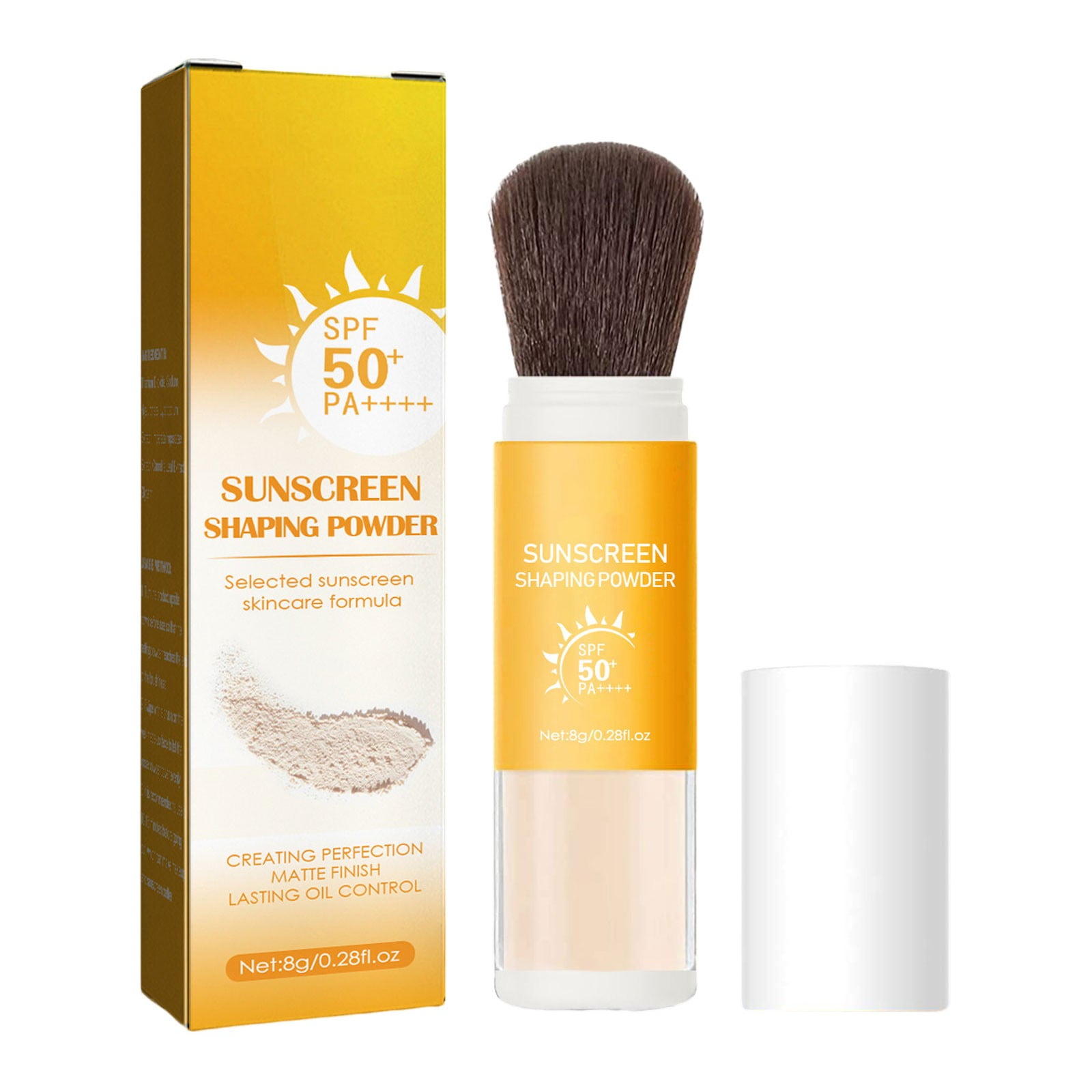 Lizheee Sunscreen Setting Powder New Translucent Brush Powder Make Up ...