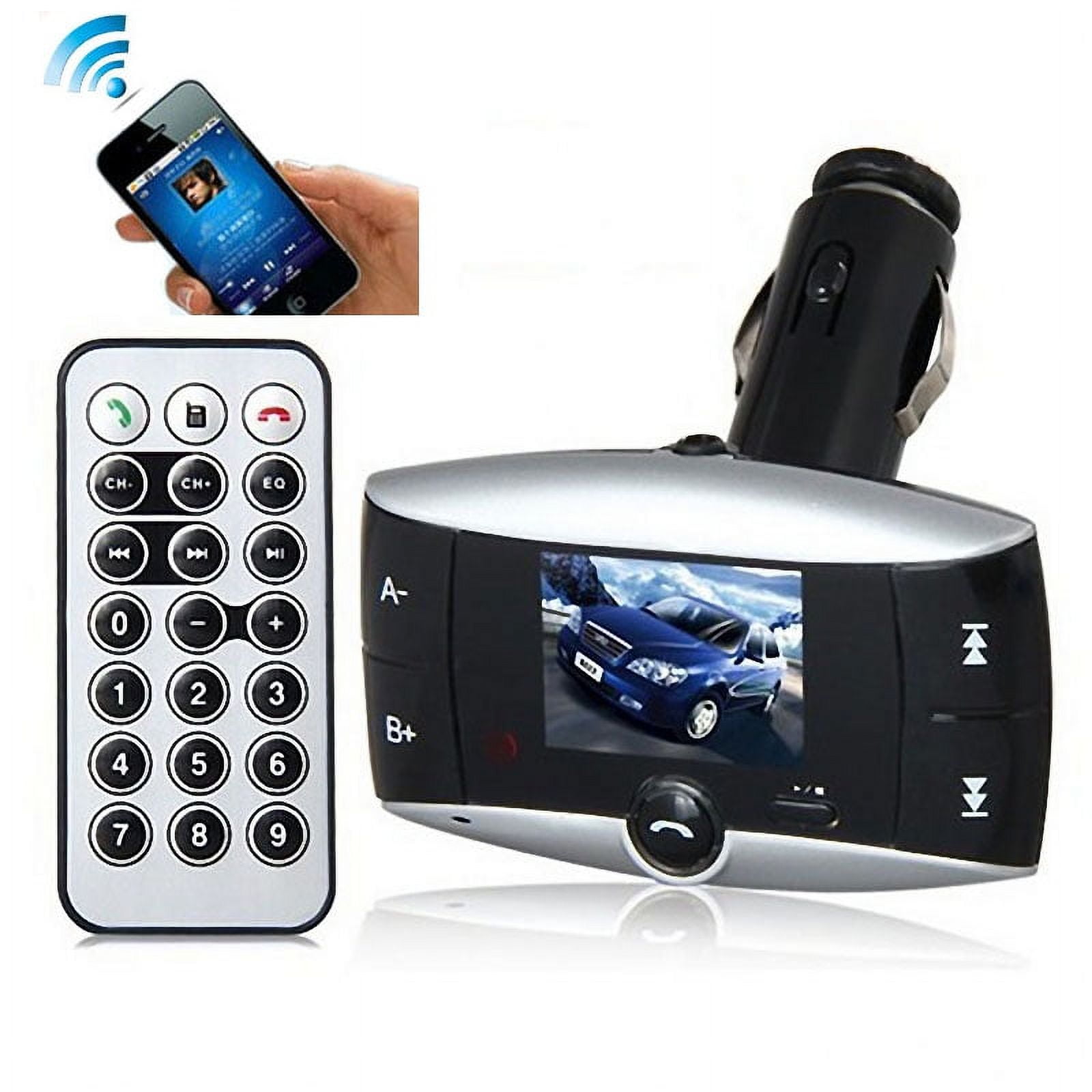 Lizheee Tooth Car Device USB Player FM Wireless SD Car Kit Modulator ...
