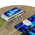 Lizheee Type C Charging Stand 4 In 1 Multiport Wireless Charger QC3.0 ... Lizheee Type C Charging Stand 4 In 1 Multiport Wireless Charger QC3.0 ...