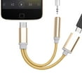 Lizheee Type-C To Type-C + 3.5mm Charging Audio Adapter 2-in-1 Adapter ... Lizheee Type-C To Type-C + 3.5mm Charging Audio Adapter 2-in-1 Adapter ...
