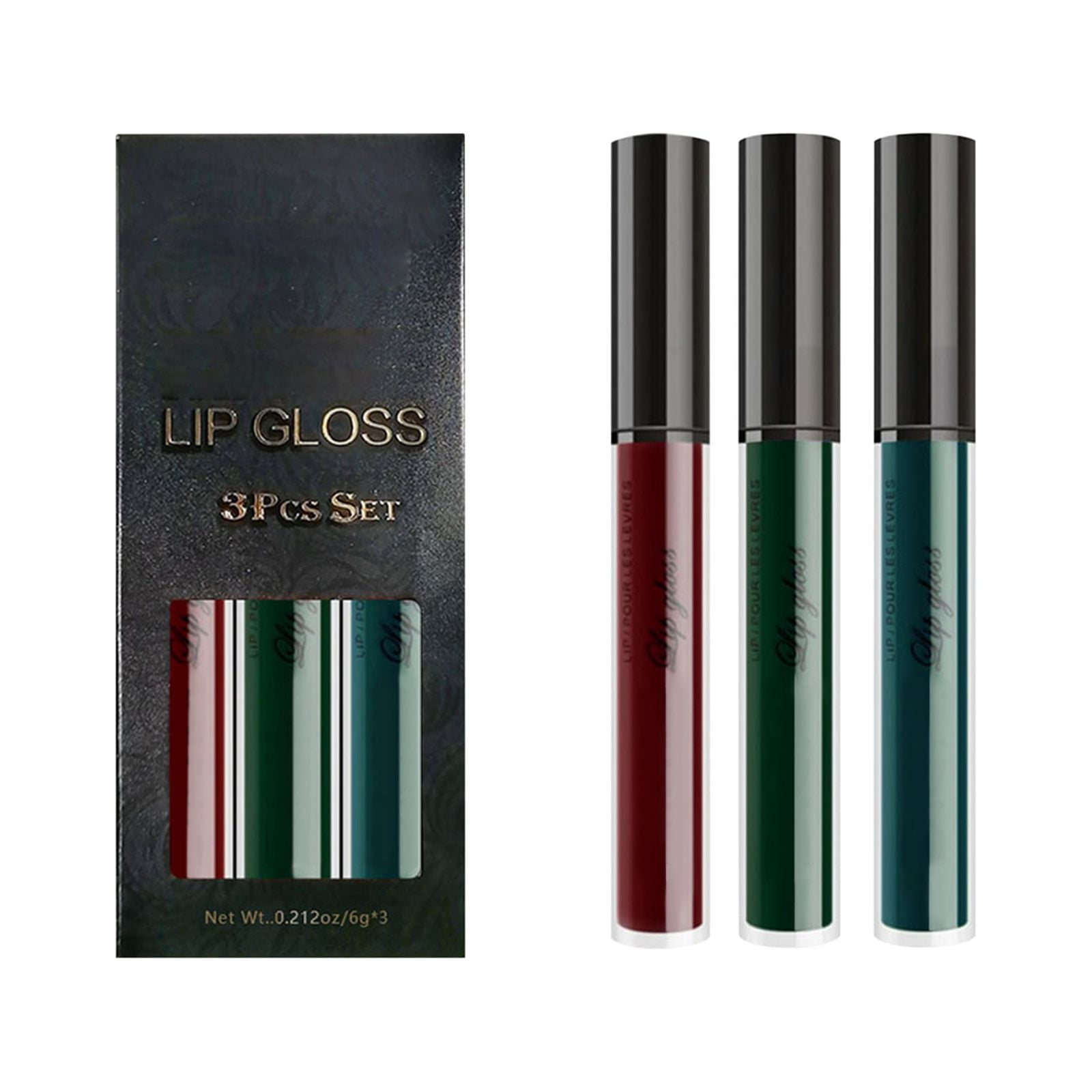 Lizheee Velvet Non Stick Cup 3 Sets Of Lip Gloss Liquid Lipstick Color ... Lizheee Velvet Non Stick Cup 3 Sets Of Lip Gloss Liquid Lipstick Color ...