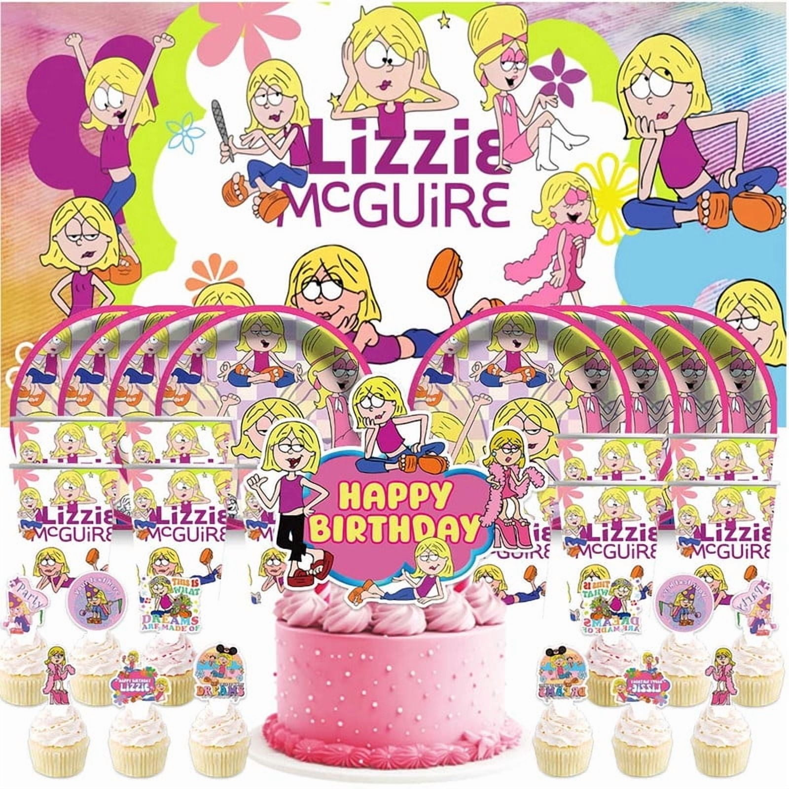 Lizzie Mcguire Birthday Cups Party Supplies Decor Backdrop Paper Plates ...