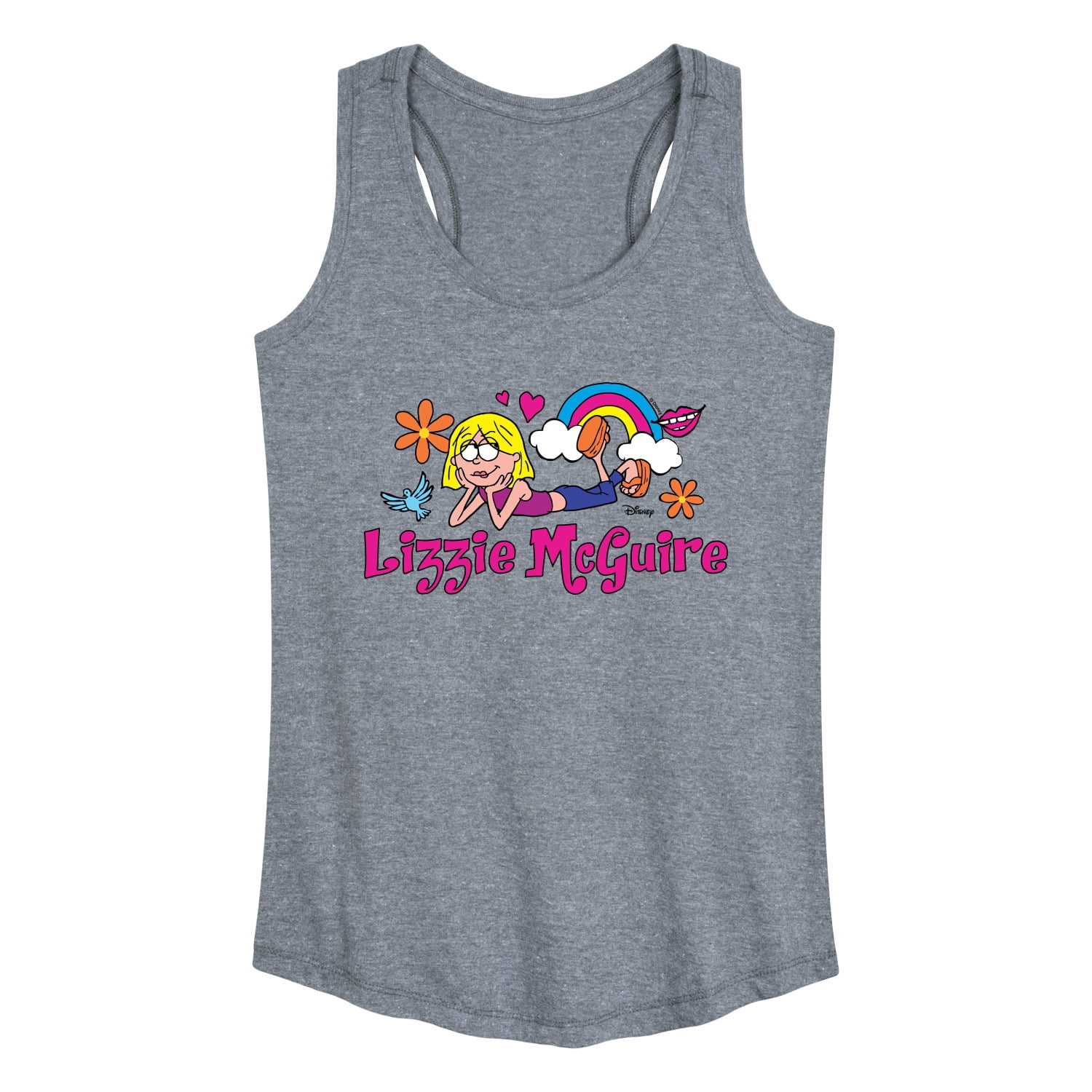 Lizzie McGuire - Large Logo - Women's Racerback Graphic Tank - Walmart.com
