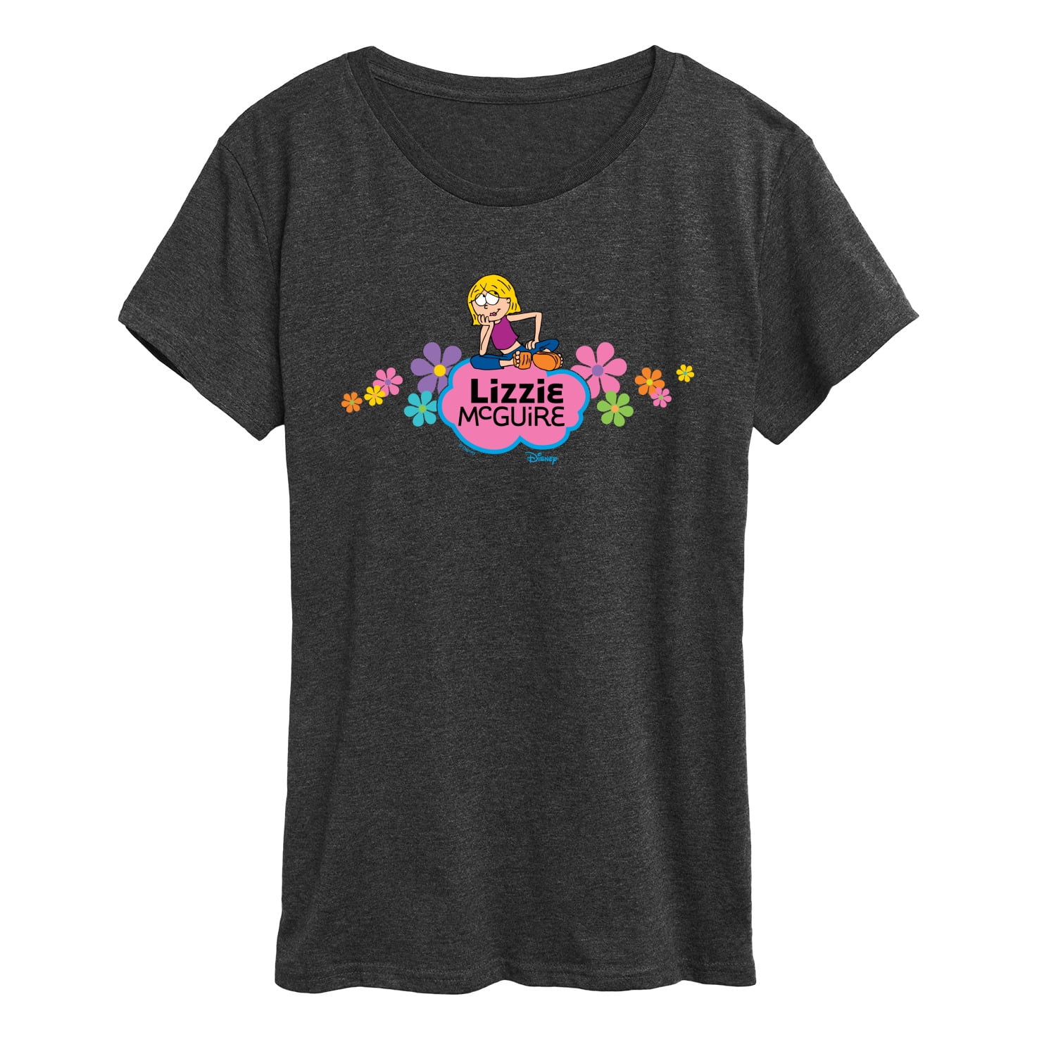 Lizzie McGuire - Logo - Women's Short Sleeve Graphic T-Shirt - Walmart.com