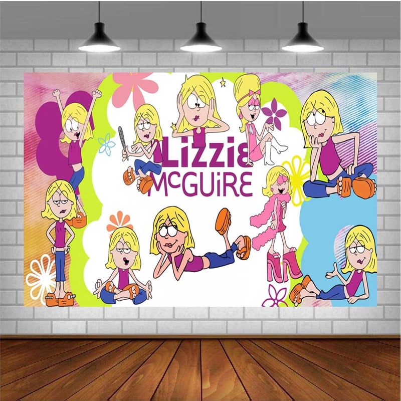 Lizzie Mcguire Banner Poster Wall Decor Birthday Backdrop Background ...