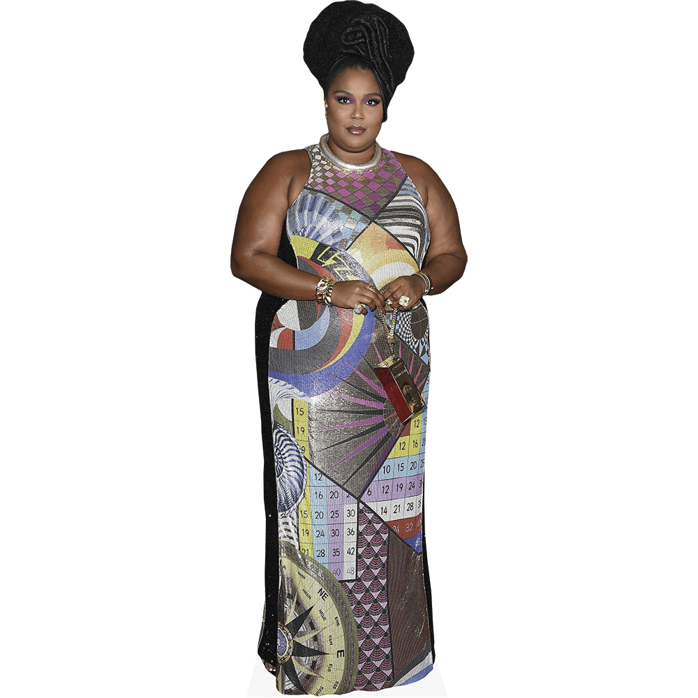 Lizzo (Coloured Dress) Mini Cardboard Cutout Standee - Walmart.com