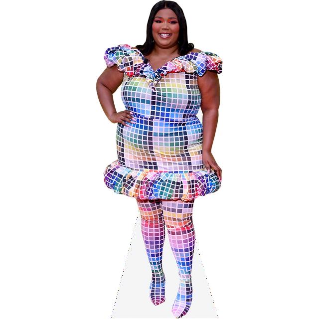 Lizzo (Mosaic) Mini Cardboard Cutout Standee - Walmart.com