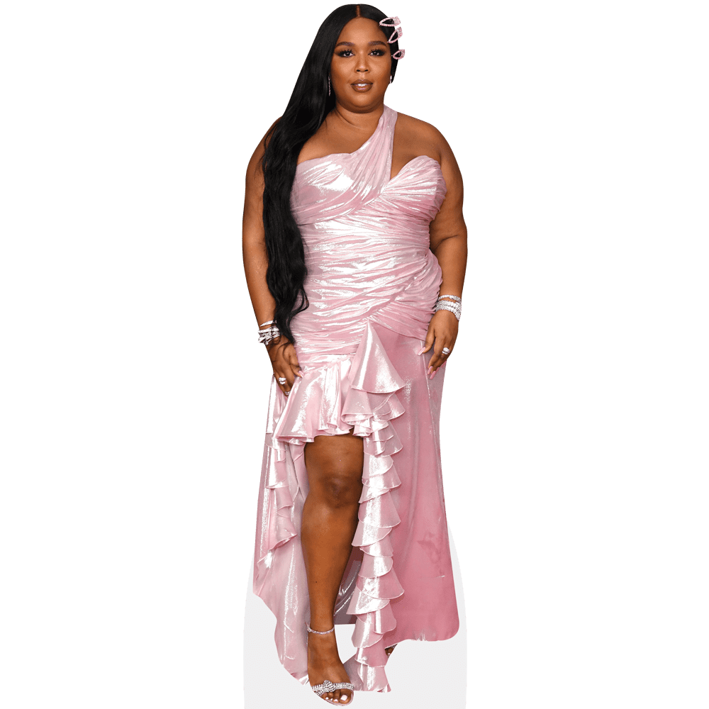Lizzo (Pink Dress) Lifesize Cardboard Cutout Standee - Walmart.com