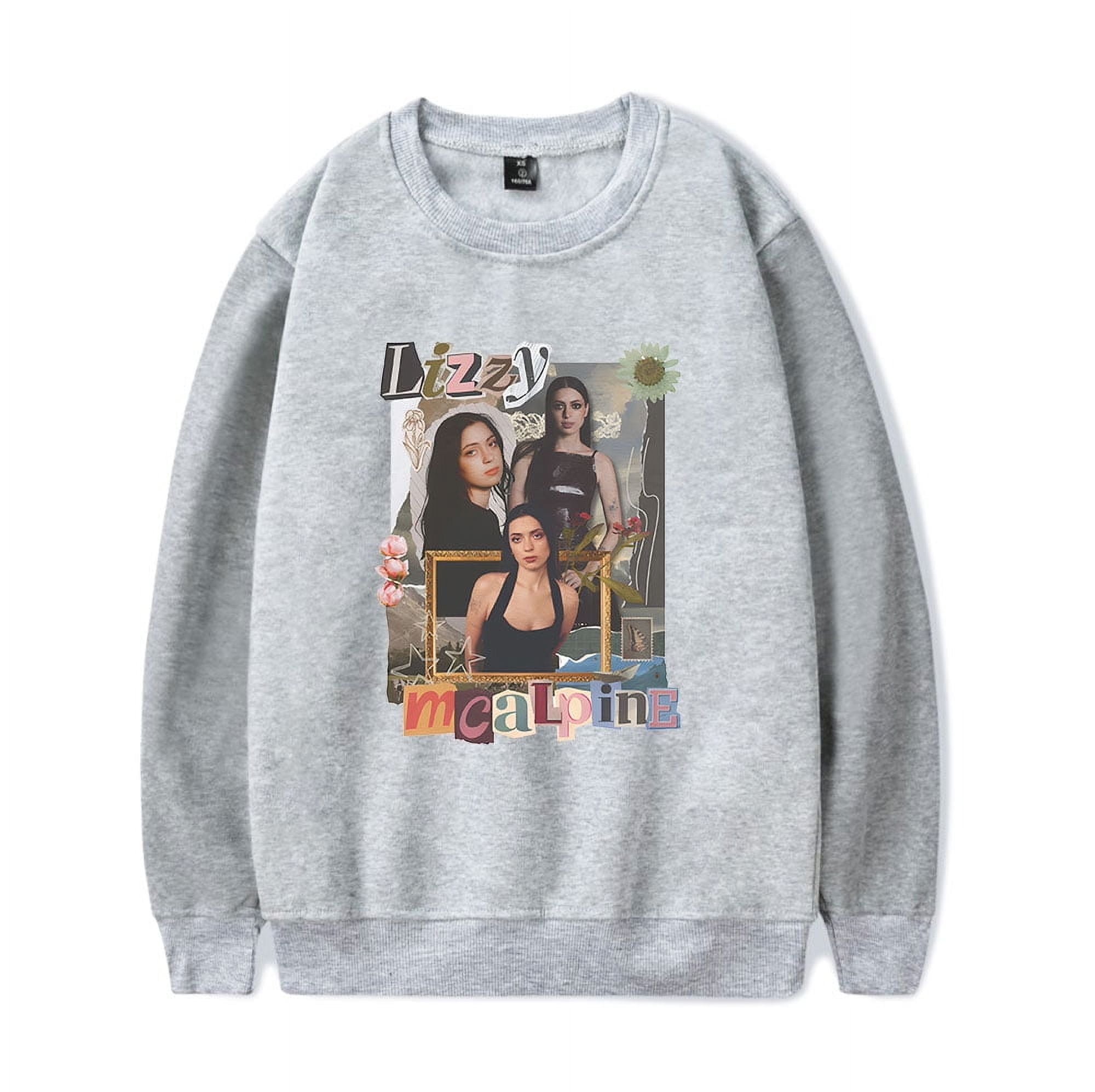 Lizzy McAlpine Merch Sweatshirt Poster Printed Hoodie Streetwear Men ...