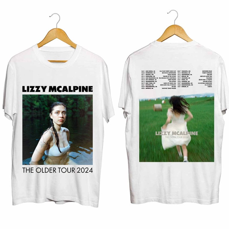 Lizzy McAlpine The Older Tour 2024 Shirt, Lizzy McAlpine Fan Shirt ...