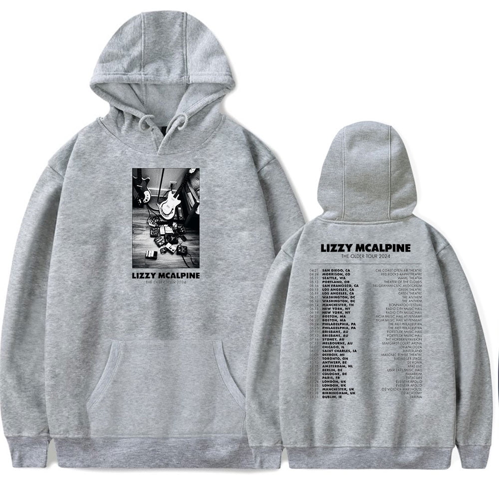 Lizzy McAlpine Tour Merch Unisex Cotton-Blend Long Sleeve Casual ...