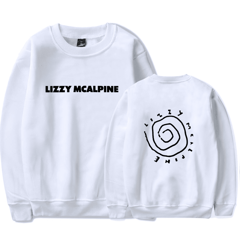 Lizzy Mcalpine Merch Sweatshirt The Older Tour 2024 Green Vortex Long ...
