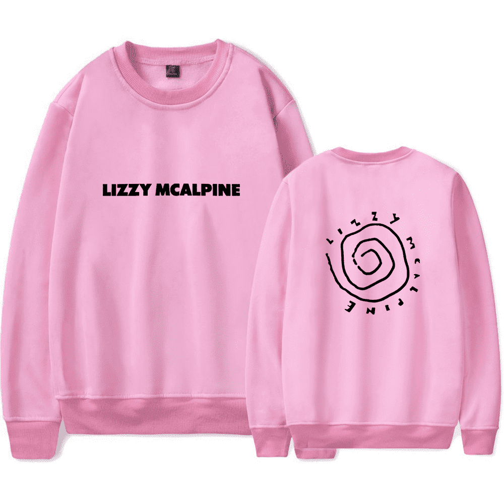 Lizzy Mcalpine Merch Sweatshirt The Older Tour 2024 Green Vortex Long ...