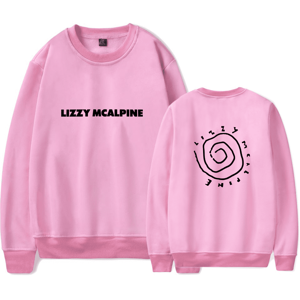 Lizzy Mcalpine Merch Sweatshirt The Older Tour 2024 Green Vortex Long ...