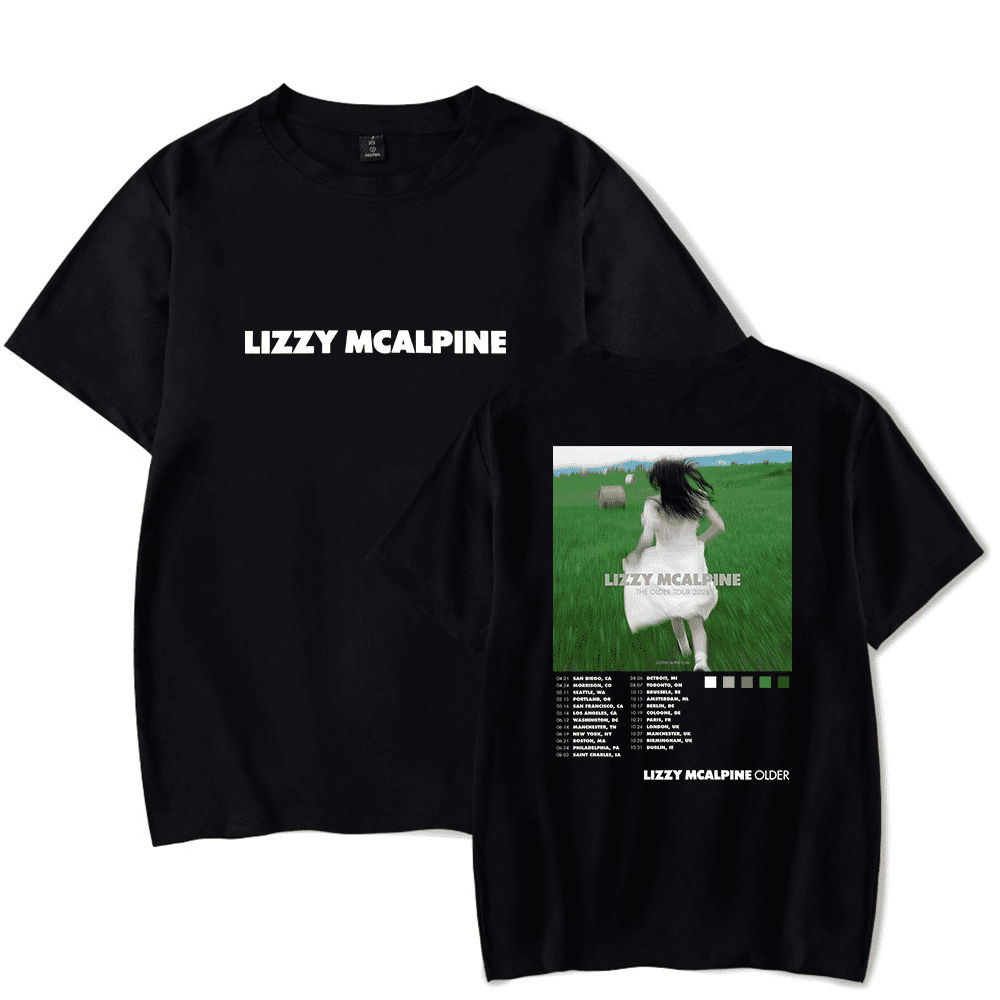 Lizzy Mcalpine Merch T-Shirt The Older Tour 2024 Tracklist T Shirt For ...