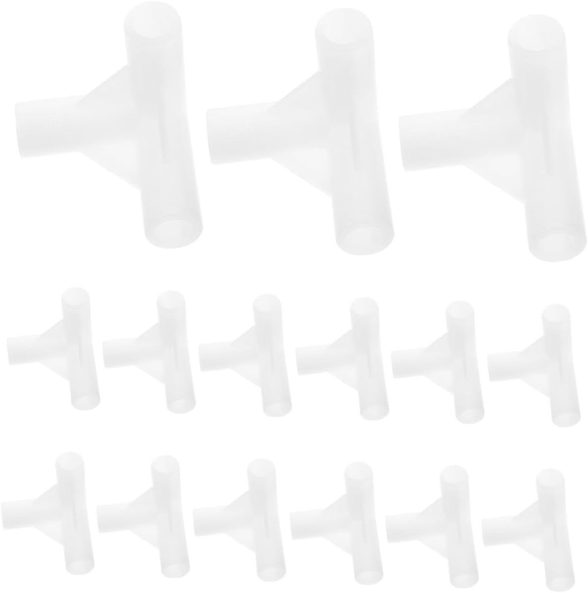 Ljia 20Pcs Canopy Tent Pipe Fittings Durable Awning Tent Pole ...